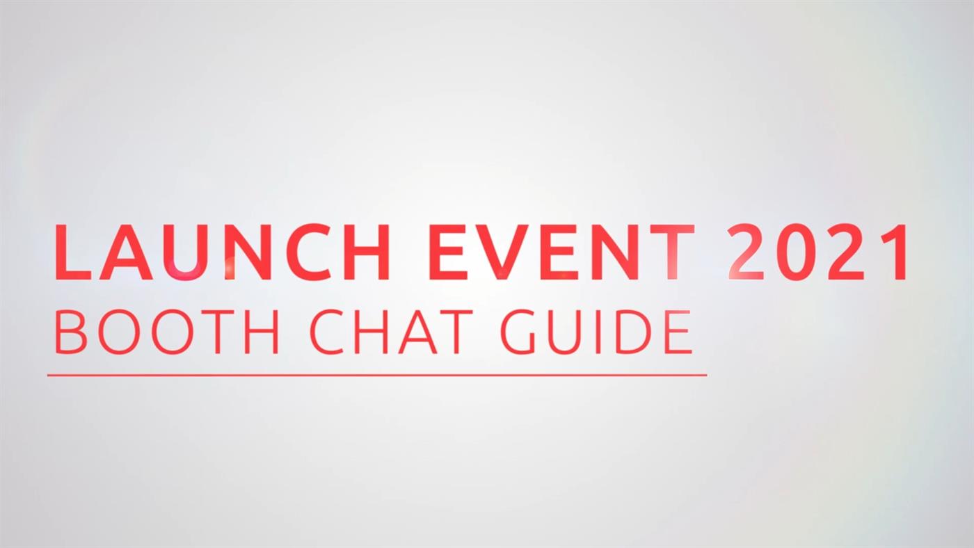 2021 - Booth Chat Guide