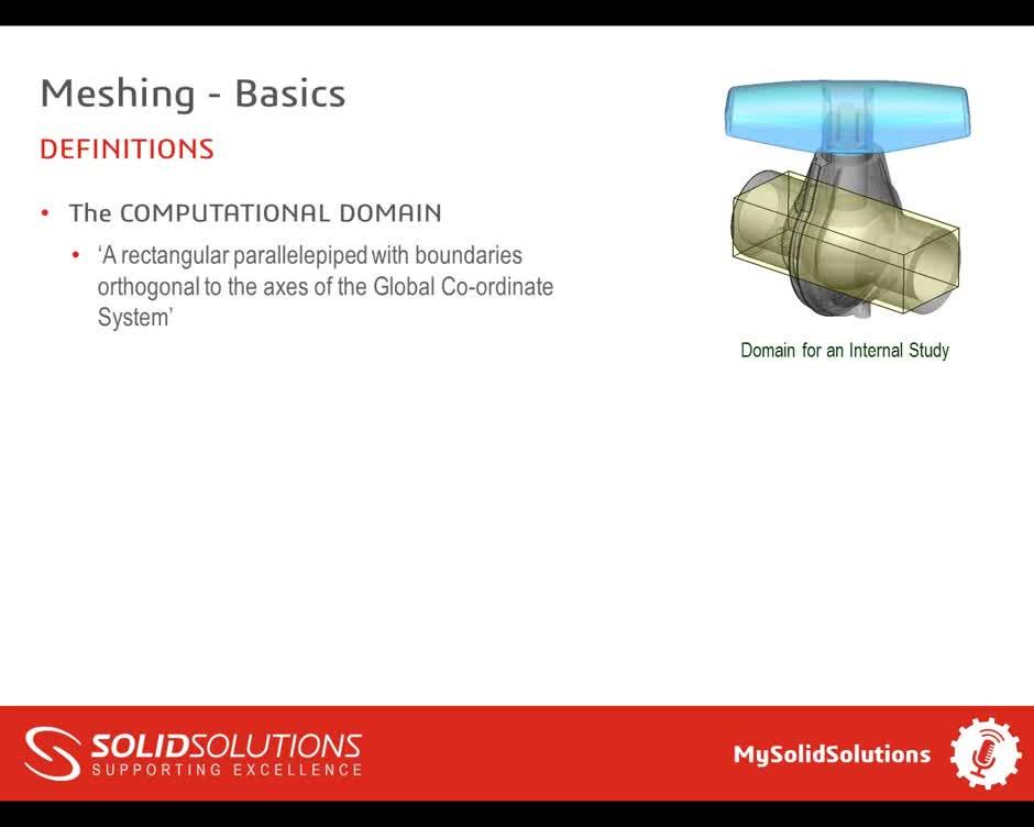 SOLIDWORKS Flow Simulation – Basic Meshing