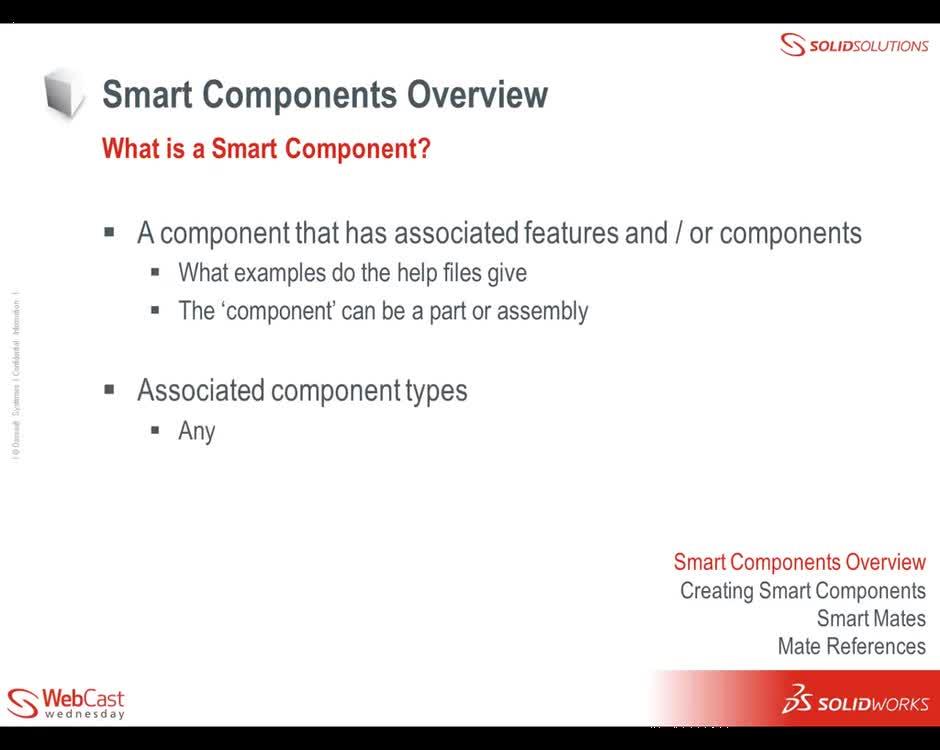 Efficient Design - SOLIDWORKS Smart Components
