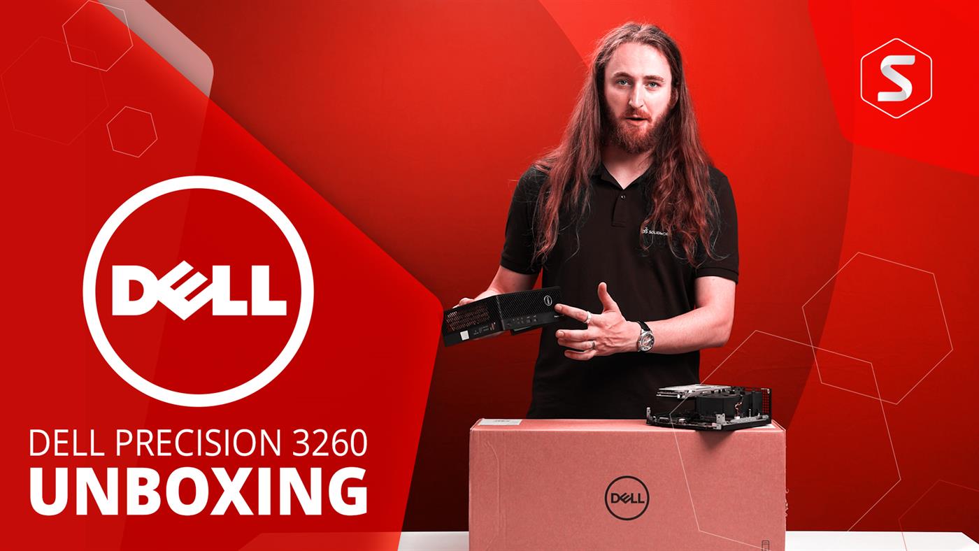 Unboxing the DELL Precision 3260 Compact Desktop Computer