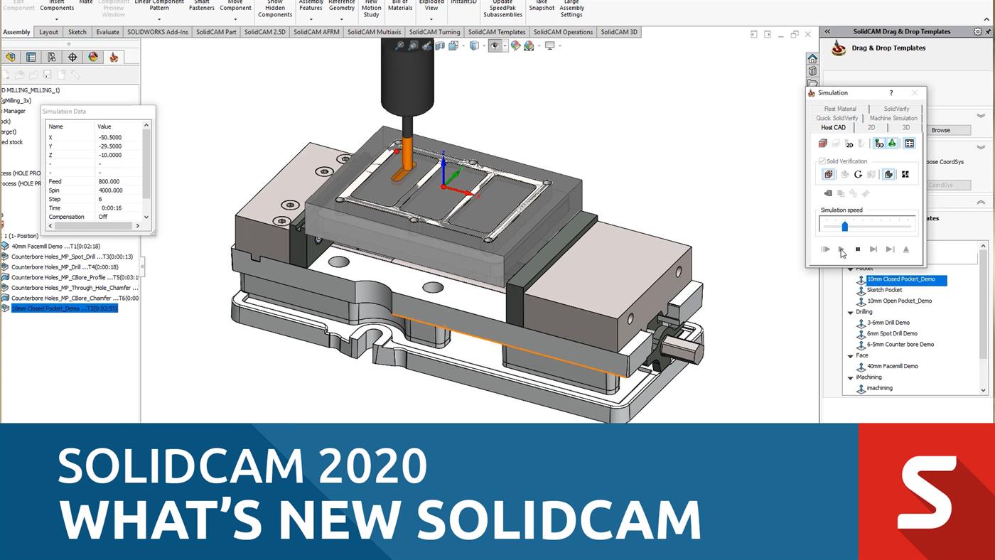 What's New in SOLIDCAM 2020