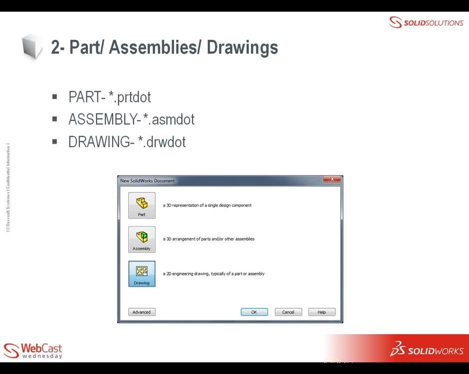 Setting up Drawing Templates