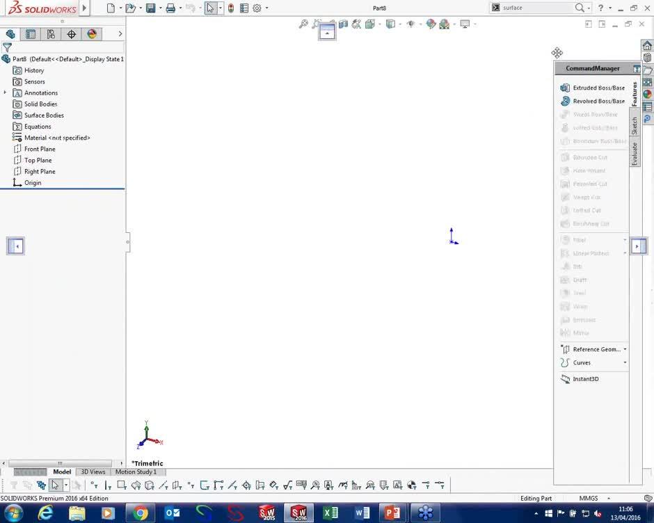 Customise the User interface in SOLIDWORKS 2016 Customise the User interface in SOLIDWORKS 2016