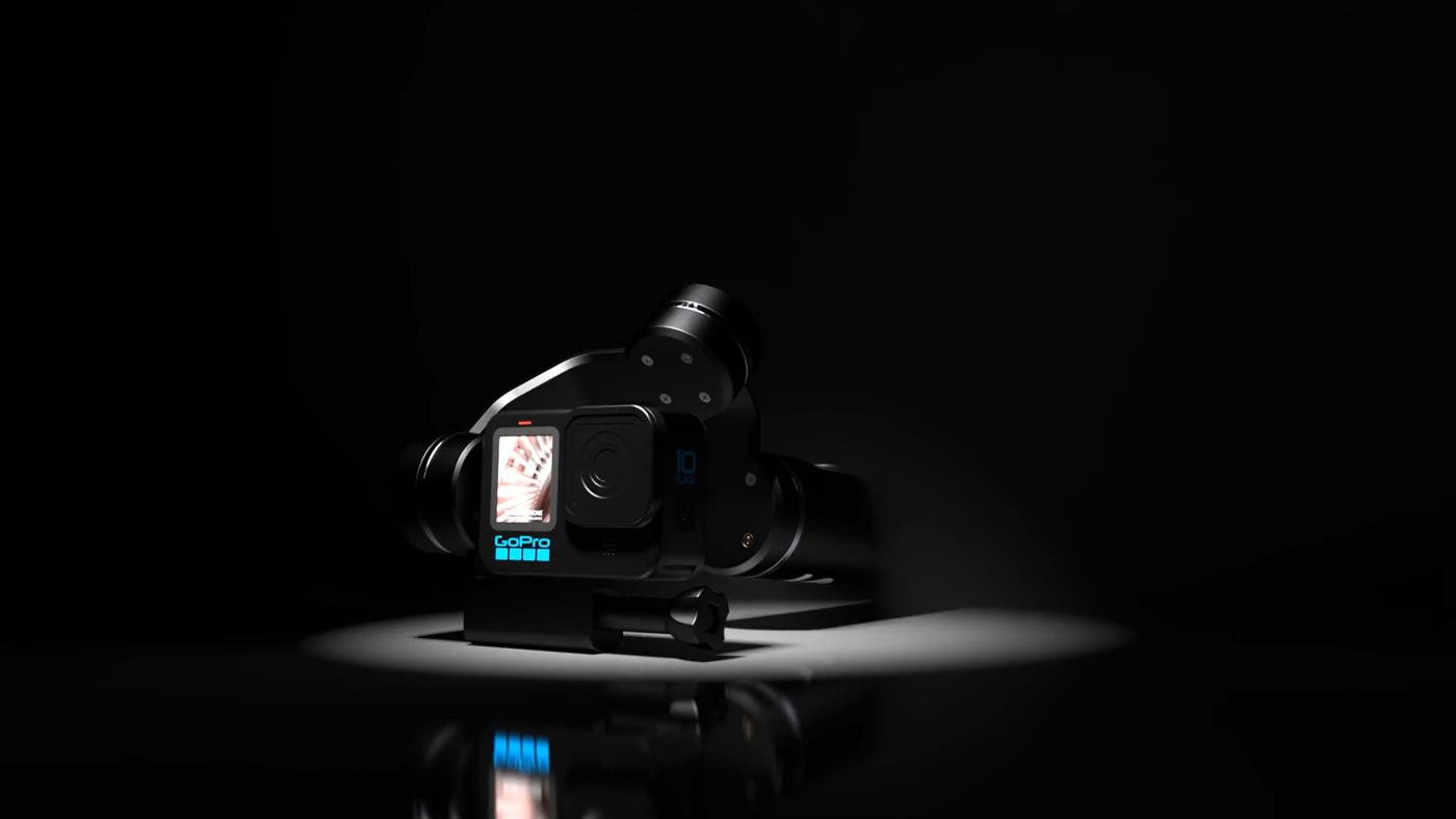 Go Pro Light Ray Animation