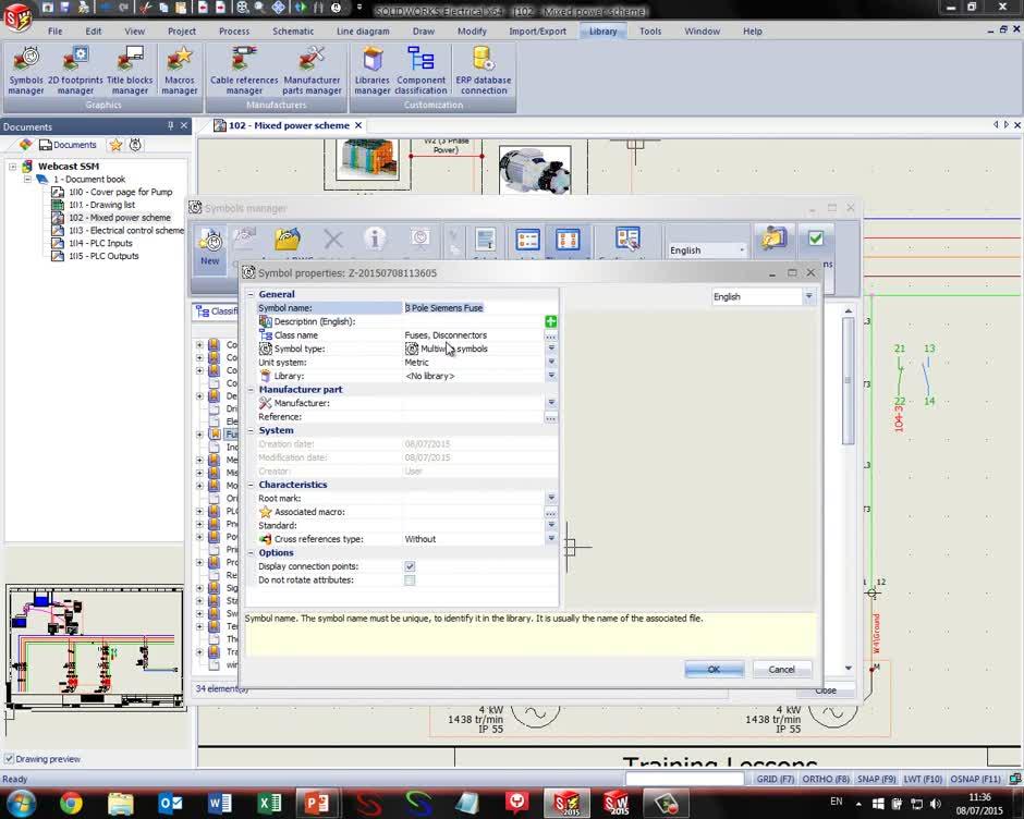 Creating New Parts & Symbols in SOLIDWORKS Electrical