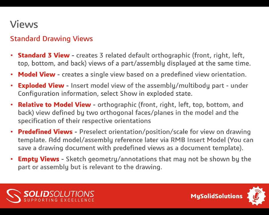A Definitive Guide to Drawing Views