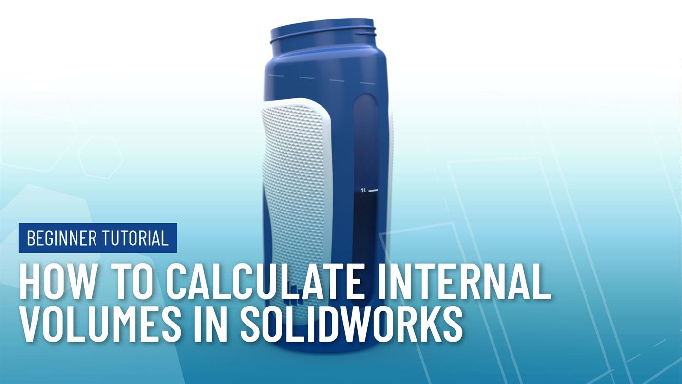 How to Calculate Internal Volumes in SOLIDWORKS | Beginner Tutorial