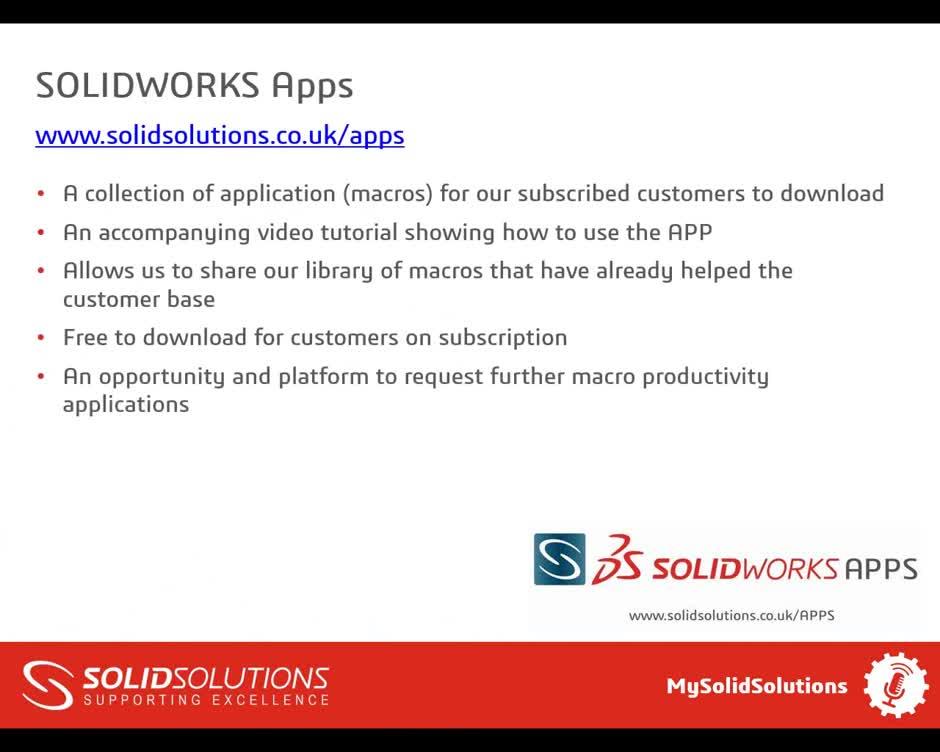 SOLIDWORKS App Library
