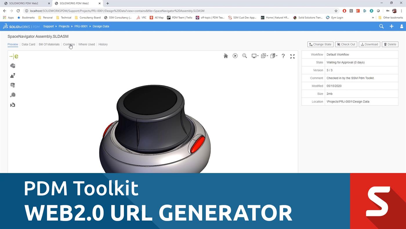 PDM Toolkit - WEB2URL Generator