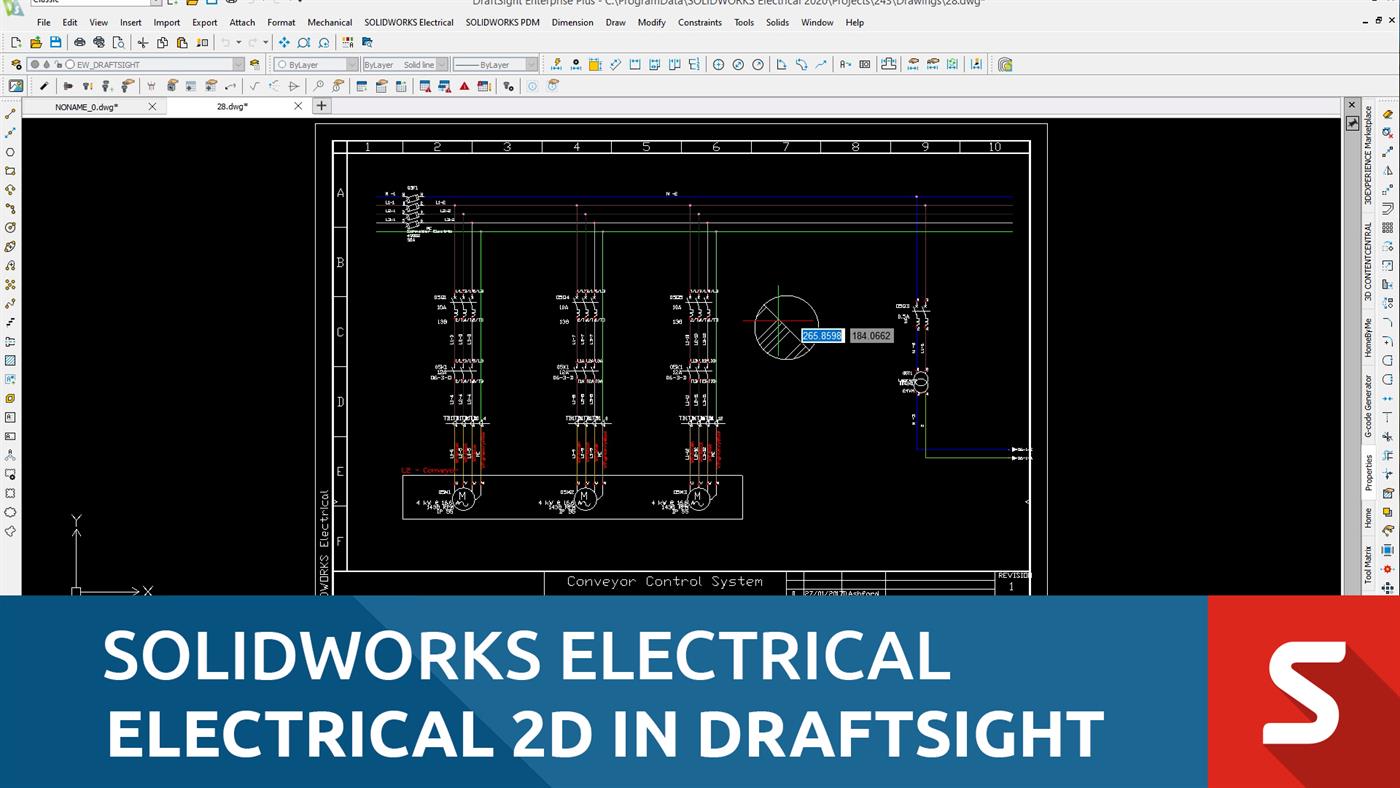 Electrical Schematic and DraftSight