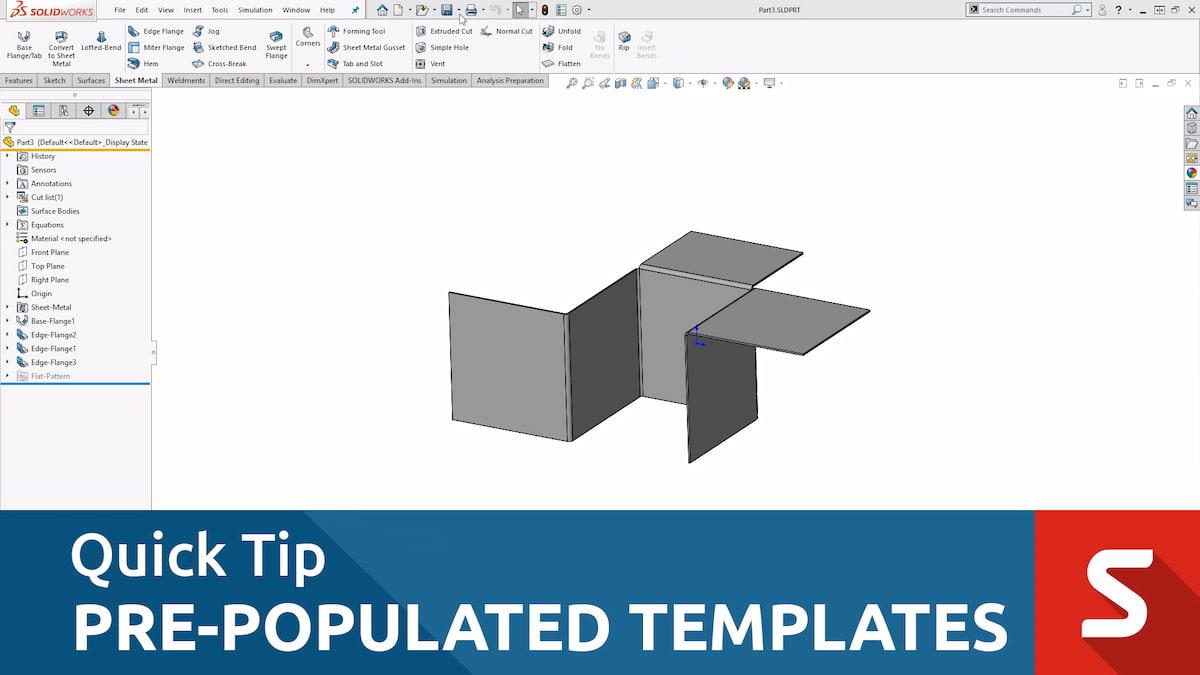 Pre-Populated Templates