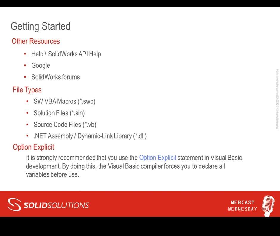 Automate SolidWorks with the API