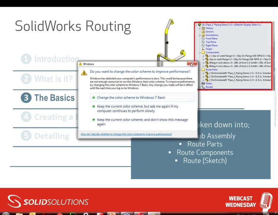 Discover SolidWorks Premium – Mechanical Routing
