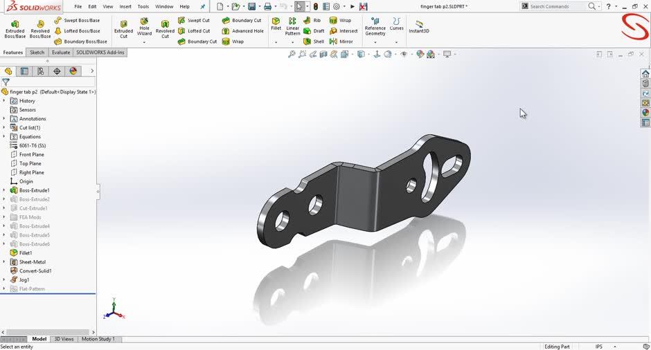 SolidWorks APP - Zero Offset Plane