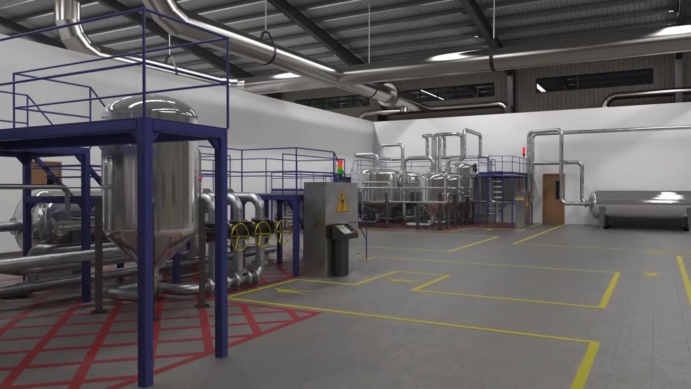 Pipe Factory Walkthrough Animation