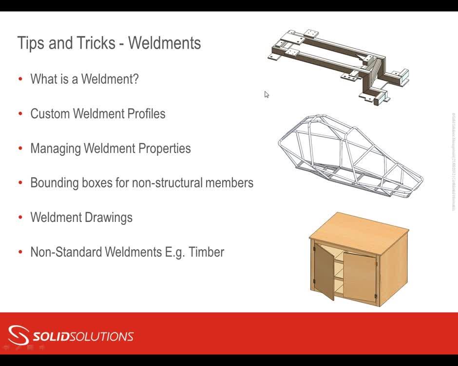 SOLIDWORKS Tips & Tricks - Weldments
