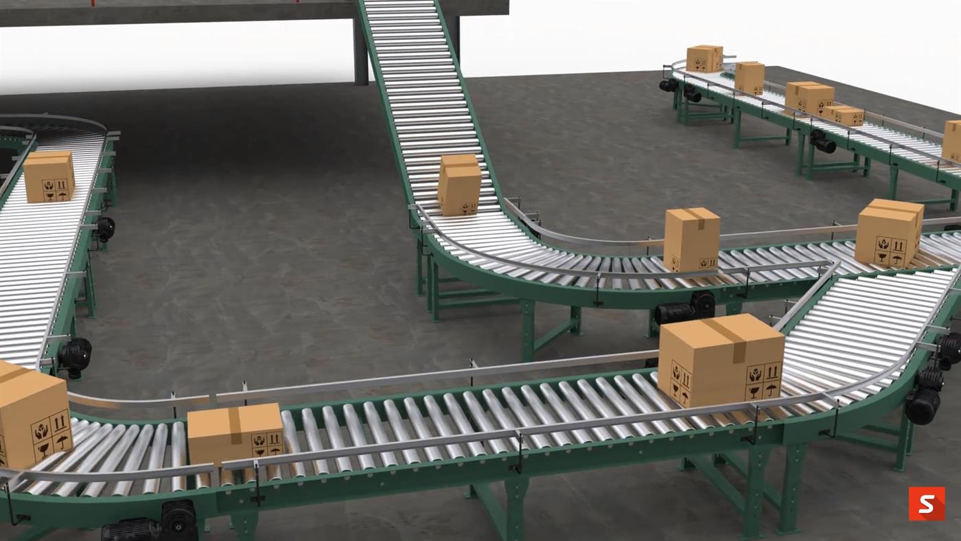 Conveyor System Animation