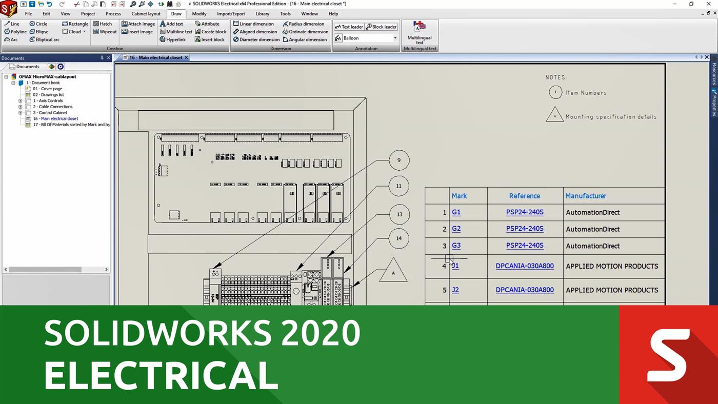 SOLIDWORKS 2020 - Electrical