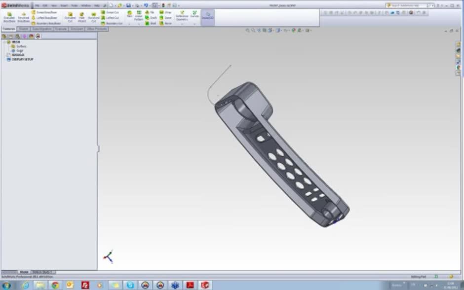 Plastic Injection Simulation