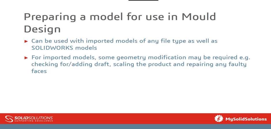 Mould Tool Design In SOLIDWORKS