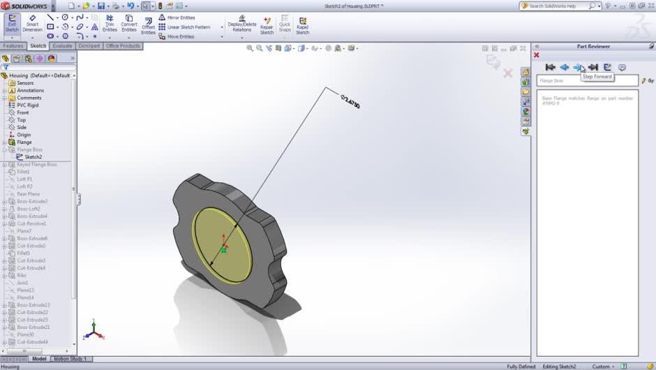 What's New in SolidWorks 2013 - Part Reviewer