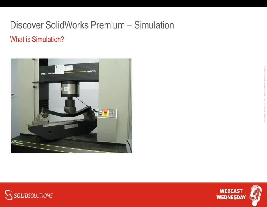Discover SolidWorks Premium – Simulation