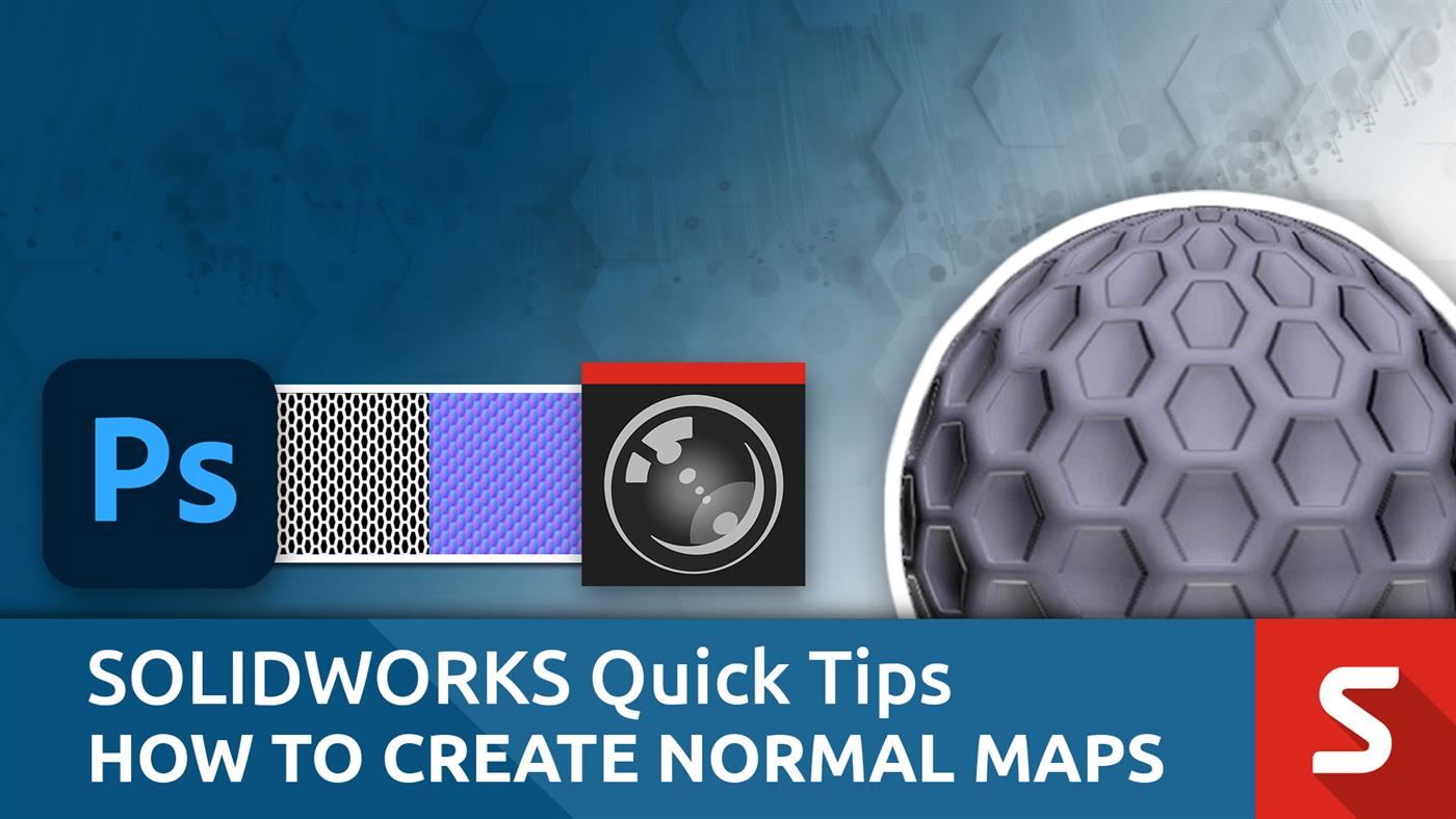 Custom Textures - Using Photoshop to Create Normal Maps For SOLIDWORKS