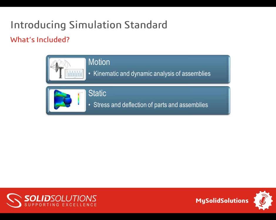 Introducing SOLIDWORKS Simulation Standard