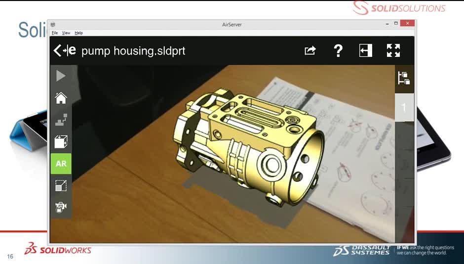 eDrawings - Augmented Reality - SOLIDWORKS