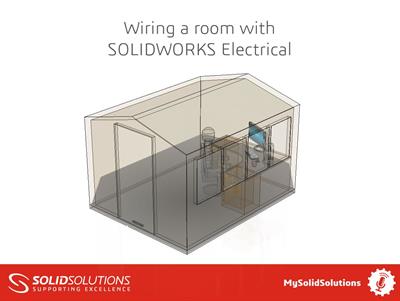 Wiring a room with SOLIDWORKS Electrical