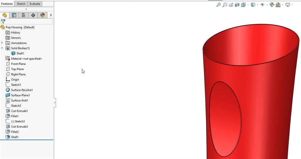 Expanding and Collapsing all Components in the SOLIDWORKS Model Tree