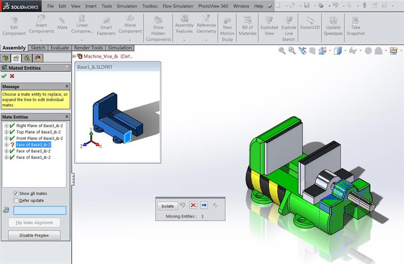 Replacing Components In Assemblies