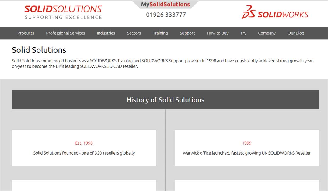 Solid Solutions | SOLIDWORKS Reseller