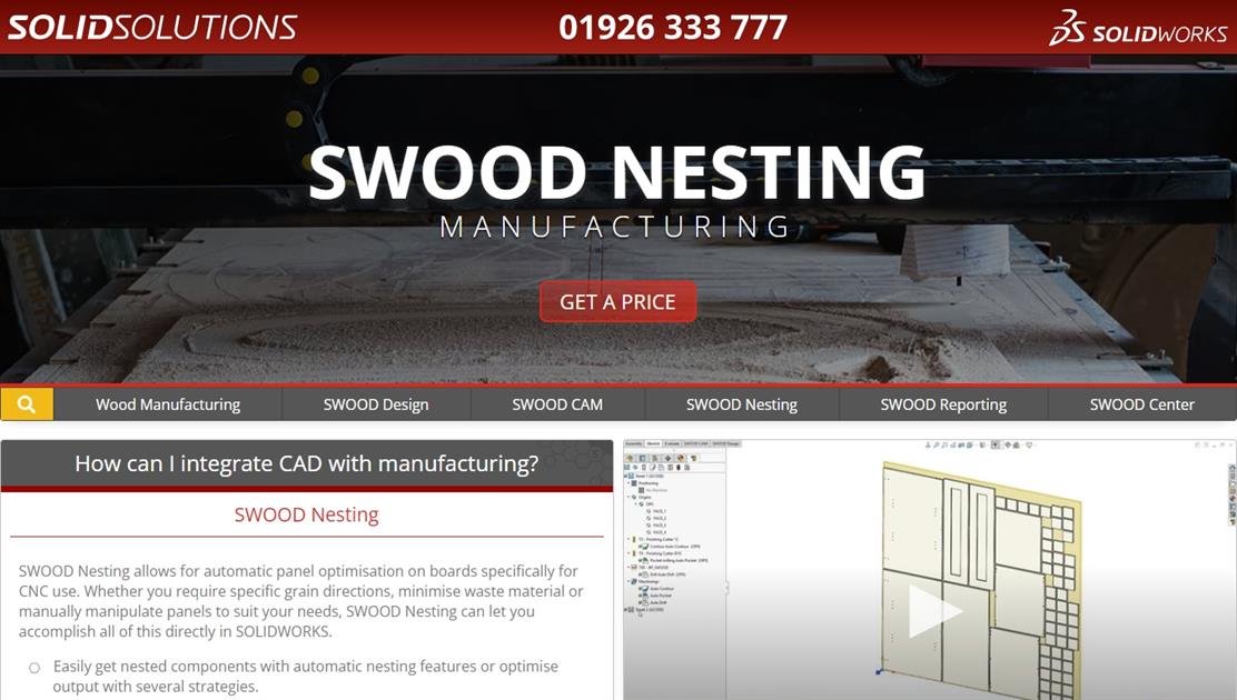 SWOOD - Woodworking Nesting | Solid Solutions