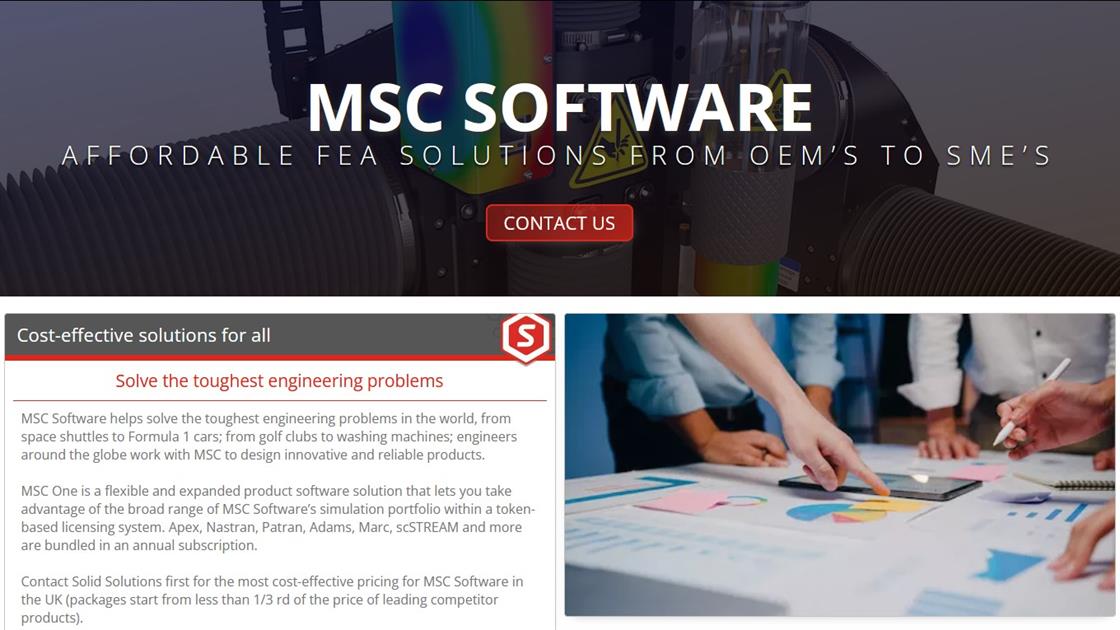 MSC Software Solving the toughest engineering problems