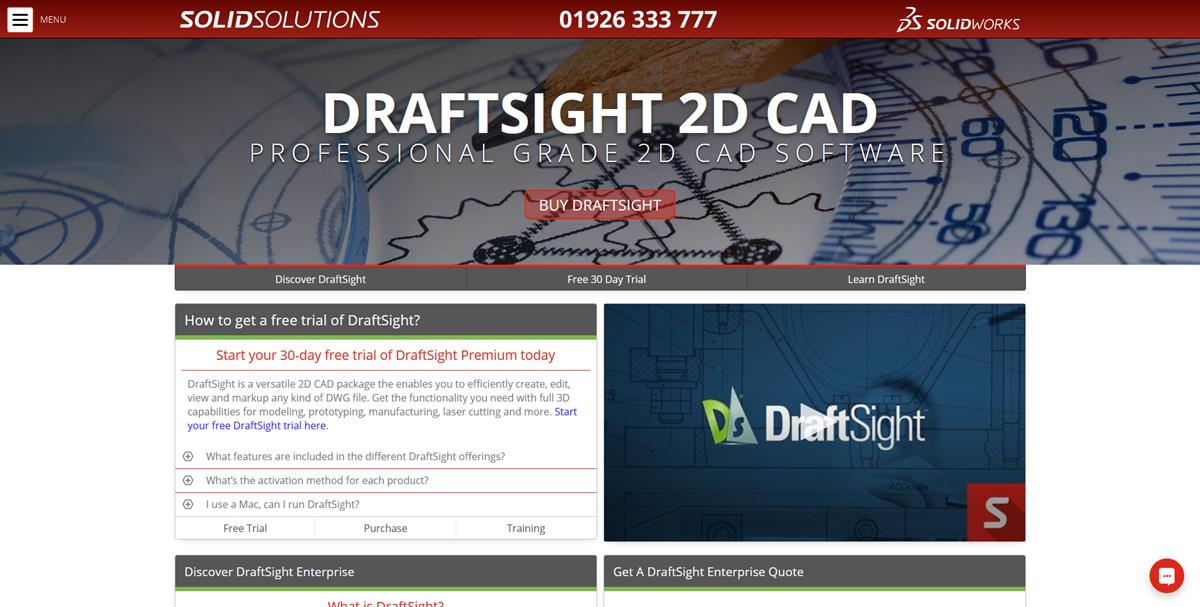 DraftSight (2D DWG Editor) | Solid Solutions | Free Download