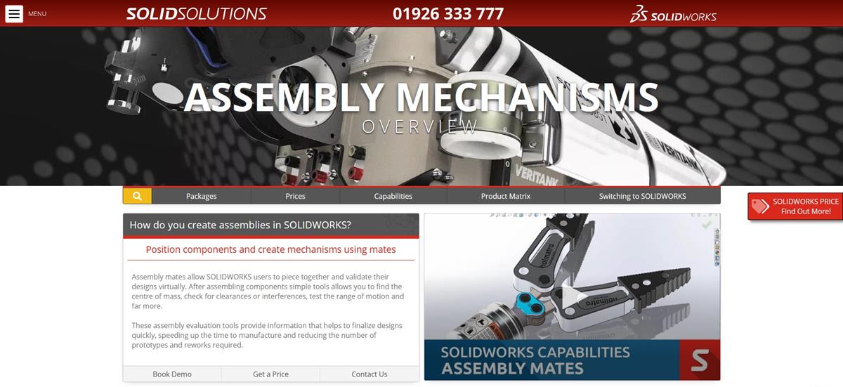 Large Assembly Capabilities | Solid Solutions