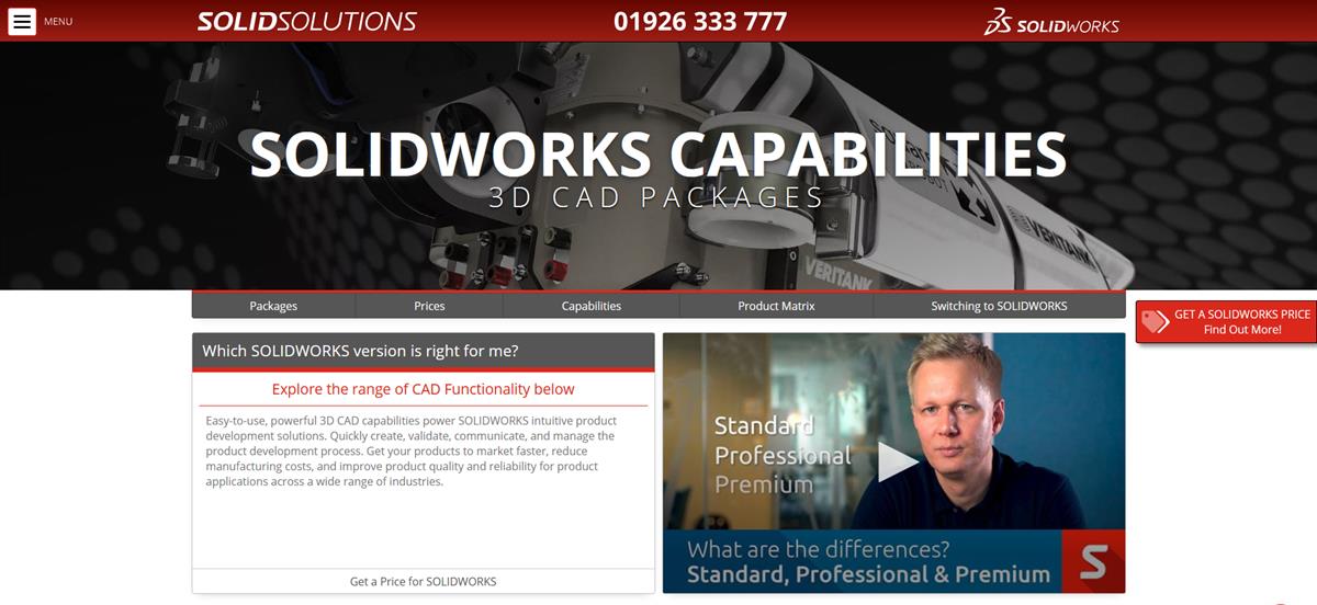 SOLIDWORKS Capabilities | Solid Solutions