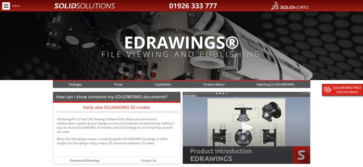 eDrawings® File Viewing and Publishing | Solid Solutions