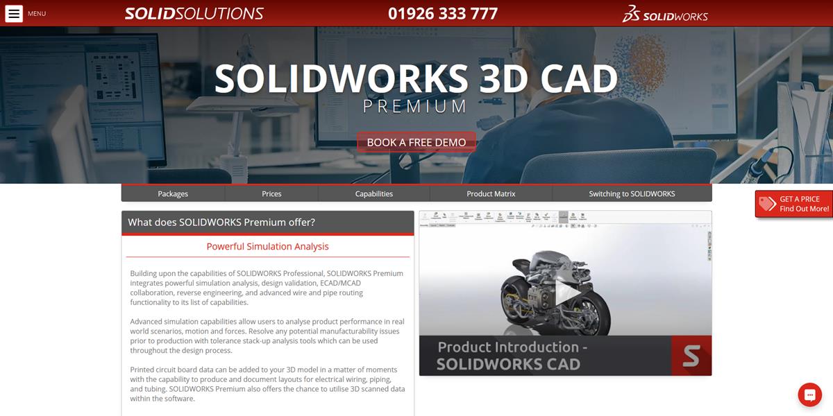 SOLIDWORKS 3D CAD Premium | Solid Solutions