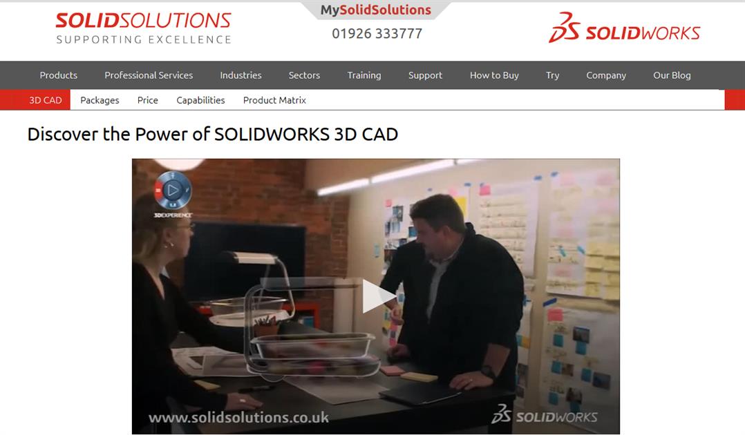 Discover the Power of SolidWorks | Solid Solutions