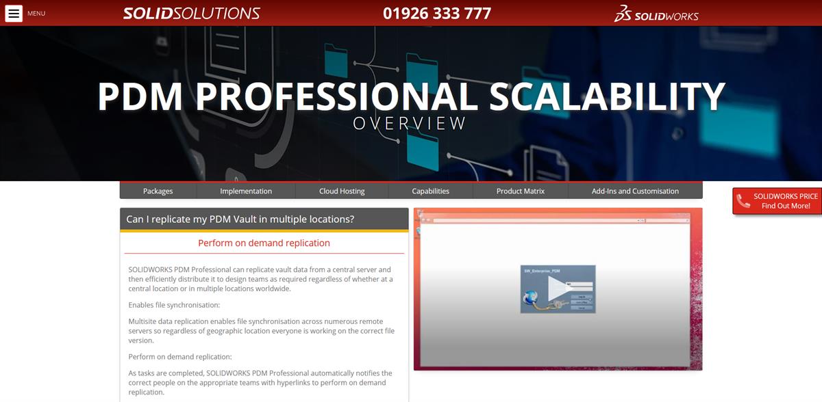 Multisite Replication in SOLIDWORKS PDM