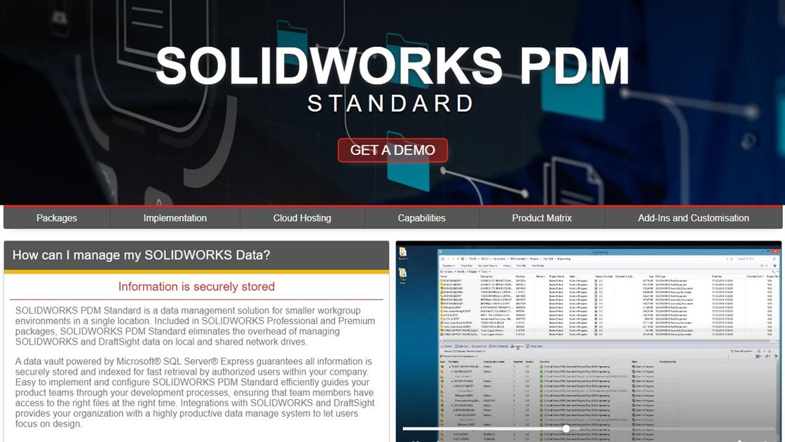 SOLIDWORKS Data Management Packages | Solid Solutions