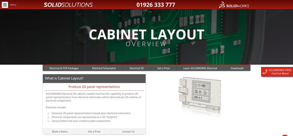 Electrical Cabinet Layout in SOLIDWORKS Electrical