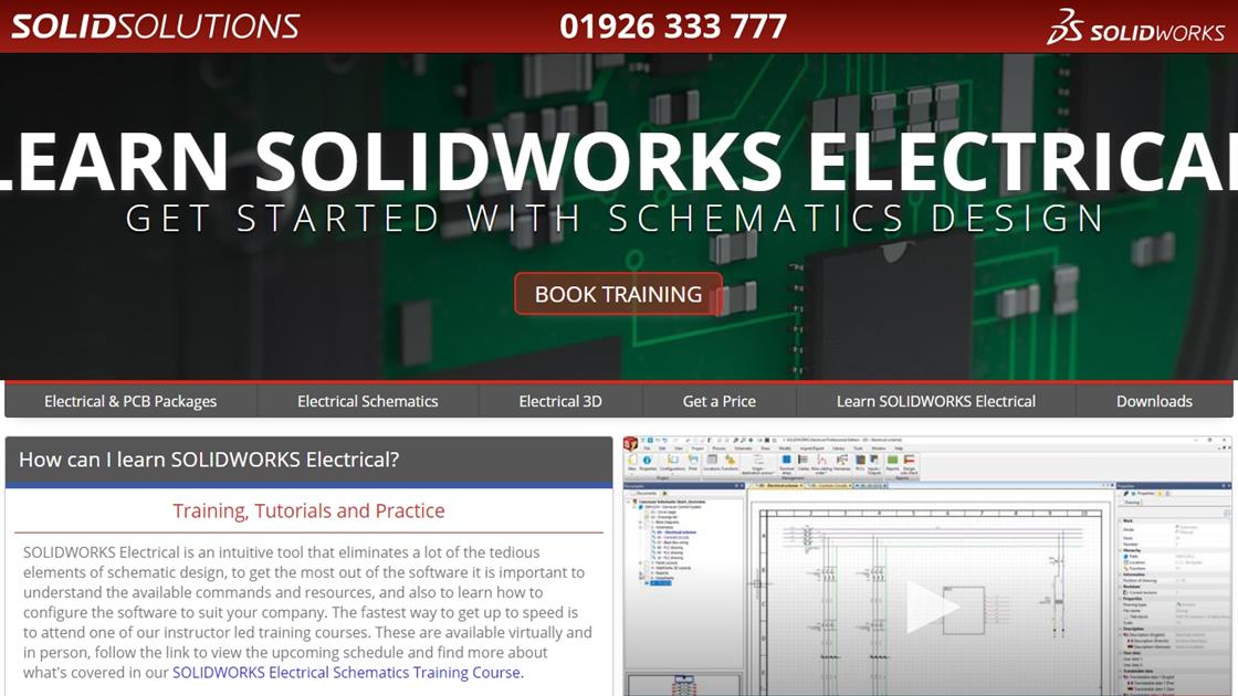 Learn SOLIDWORKS Electrical | Solid Solutions