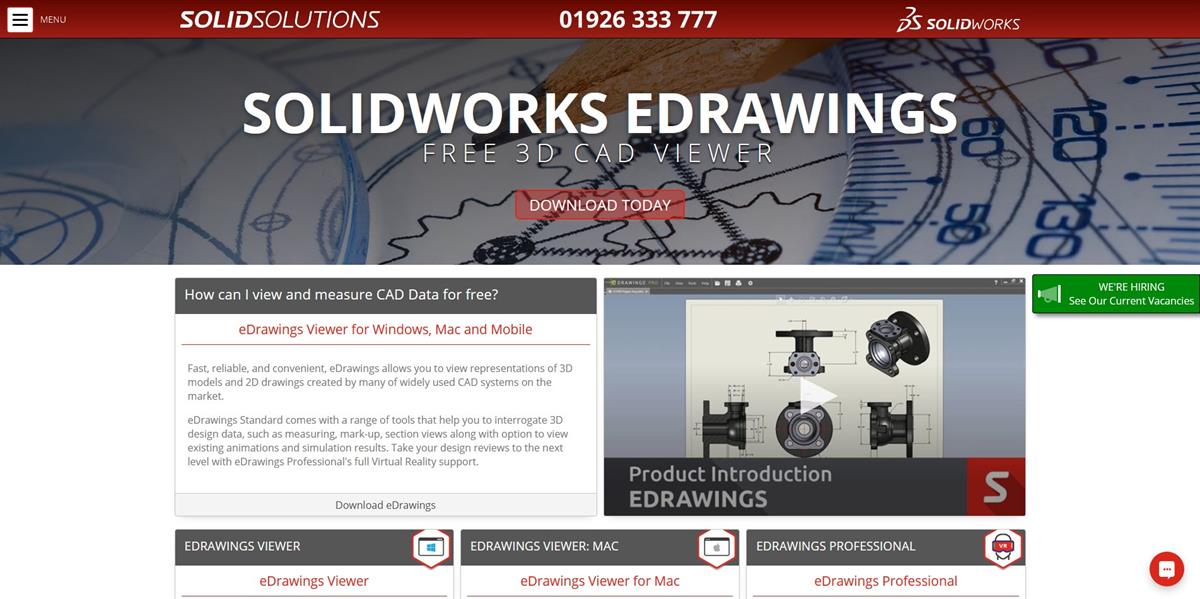 Free 3D CAD Viewer SolidWorks e-Drawings Overview