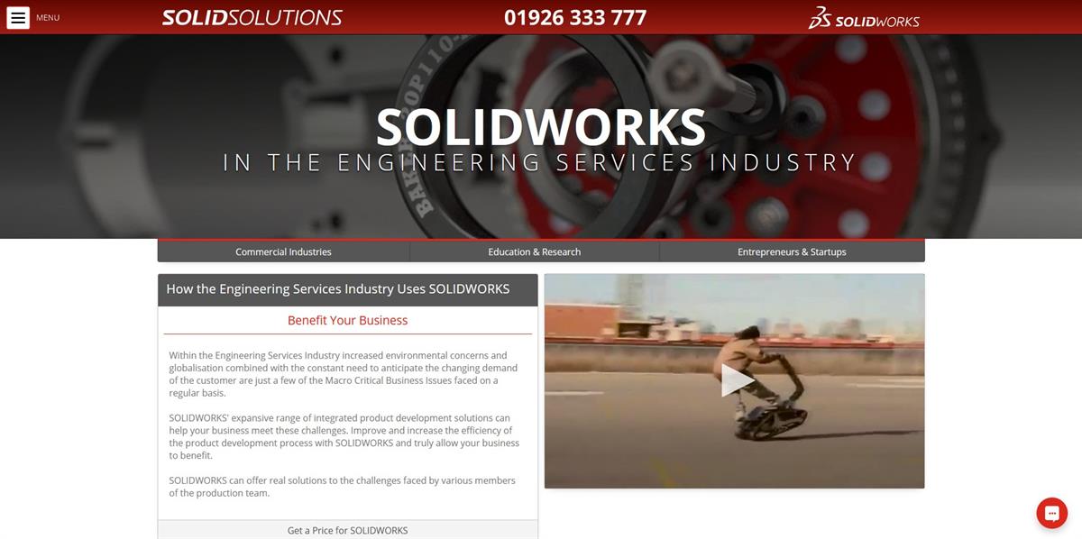 SolidWorks in the Engineering Services Industry