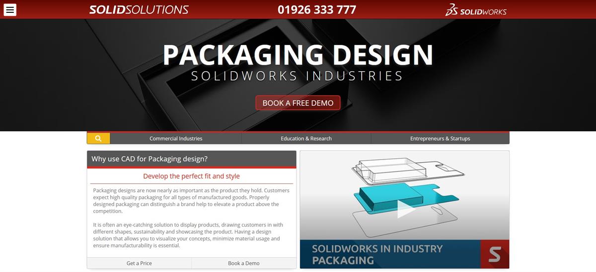 SOLIDWORKS for Packaging Design | Solid Solutions