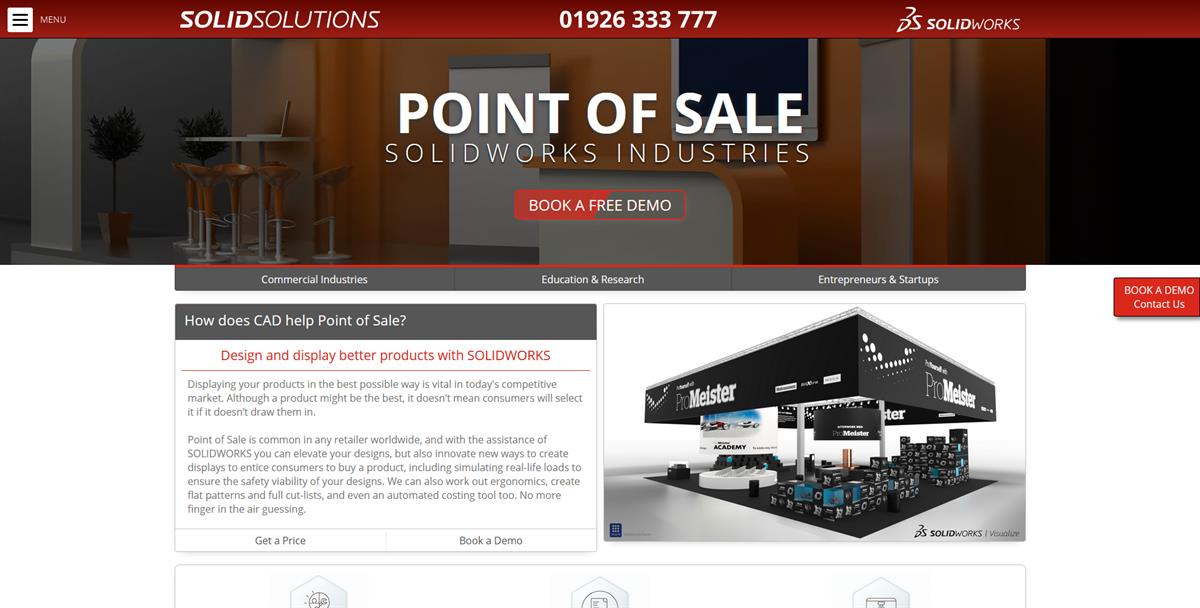 SOLIDWORKS in the Point of Sale Industry