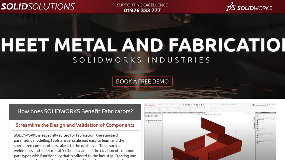 SOLIDWORKS for Sheet Metal and Fabrication